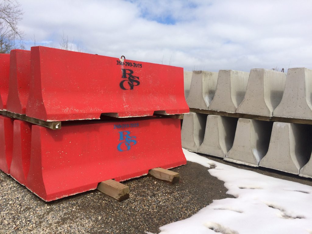 Precast Concrete Blocks & Barriers - Rivers Sand & Gravel