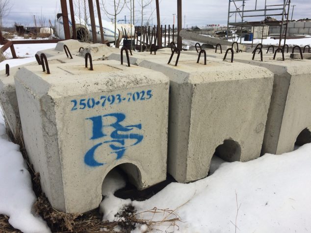 Precast Concrete Blocks & Barriers - Rivers Sand & Gravel